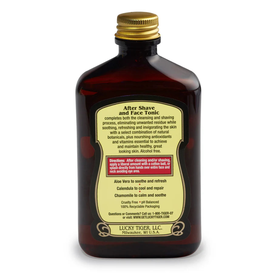 LUCKY TIGER AFTER SHAVE & FACE TONIC - 8oz. – Ultimate Barber Supply