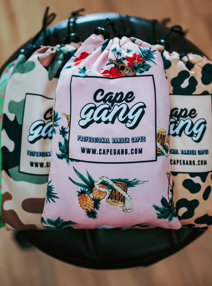 CAPE GANG - MIAMI STRIPE CAPE – Ultimate Barber Supply