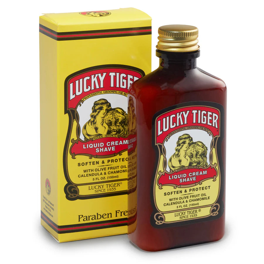 LUCKY TIGER LIQUID CREAM SHAVE – Ultimate Barber Supply